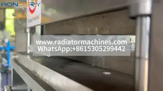 120SPM Fin Press Machine | High-Speed Wave Fin Production Line, Precision Stamping