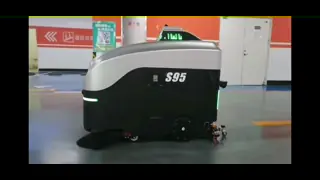 Commercial Robot Sweeper Scrubber for Supermarket Floor Care