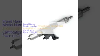 Isuzu C6HK1 Fuel Injector 095000-0165