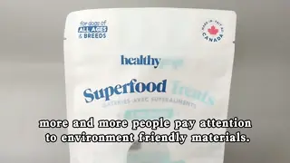 Custom Pet Food Packaging Bags Eco Friendly