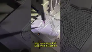 Automatic PVC Silicone Crafts Patch Dripping Machine