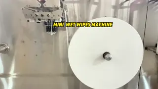 8 PCS Bag Mini Wet Wipes Production Line With Slittings