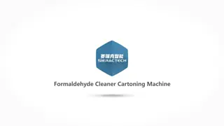 Formaldehyde Cleaner Cartoning Machine