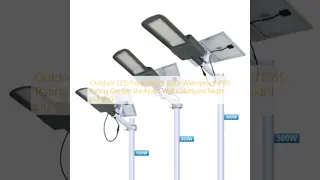 Solar Street Light IP65 Waterproof 150W 200W