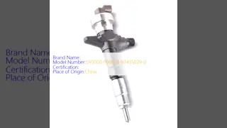 Isuzu 4JJ1 Fuel Injector 095000-9940 Upgrade