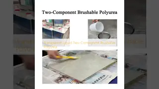 Brushable Polyurea Easy Waterproofing Solution