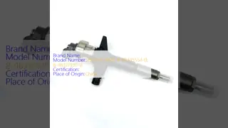 Isuzu 4JJ1 Fuel Injector 295050-2420 Repair