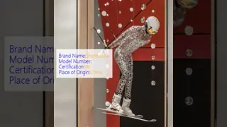 Metal Wall Sculpture Modern Art Dynamic Design