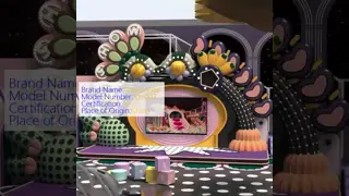 Custom Fiberglass Cartoon Arch Statue