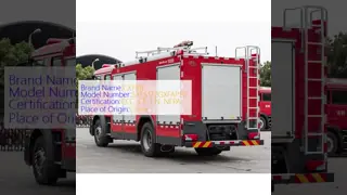 MAN CAFS Fire Truck 5T Water Foam Factory