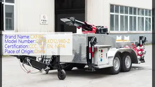 High Flow Fire Monitor Trailer 10000L Min