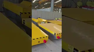 Electric Rail Flat Cart for Warehouse & Workshop