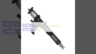 Isuzu GIGA Fuel Injector 295050-0450 Solved
