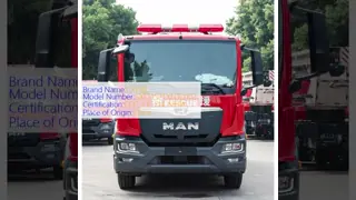 Fast Fire Truck 95kmh Lighting System