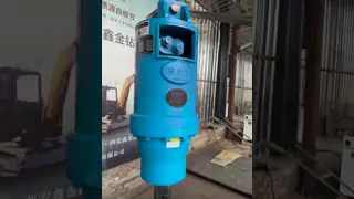 High Torque WJ-15000 Auger Drive for Excavator | Industrial Pile Driving Attachme|Hydraulic Drill nt