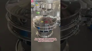 rotary vibrating screen factory