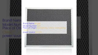 Microwave Charcoal Filter Easy Install