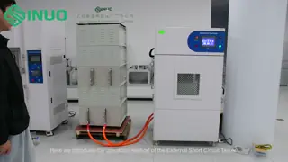 2000A Extreme Battery Short Circuit Test UL 2580 Safety Testing Machine in Action