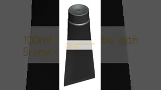 100ml Plastic Tube Screw Cap Leak Proof