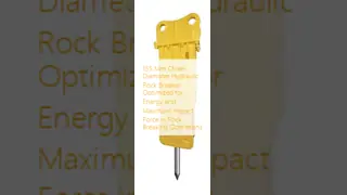 Rock Breaker Power 155mm Chisel Max Impact
