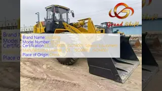LiuGong 856H Wheel Loader Extended Reach Power