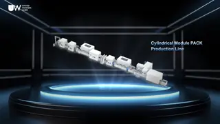 Cylindrical Module PACK Production Line