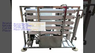 Small RO Seawater Desalination Plant