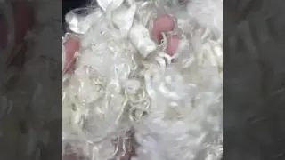 Cool Cloud Velvet Fiber 1.5D×64mm, Instant Cooling Fluffy Velvet Staple Fiber for Bedding