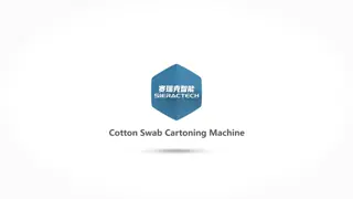 Cotton Swab Automated Cartoning Machine