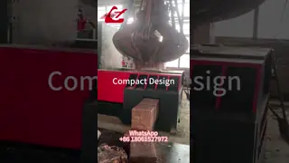 See Why Choose High Density 160ton Scrap Metal Baler 30kW for Copper Scrap