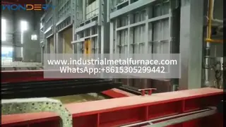 Forklift Type Bogie Hearth Heat Treatment Furnace | For Fast Quenching & Tempering Process