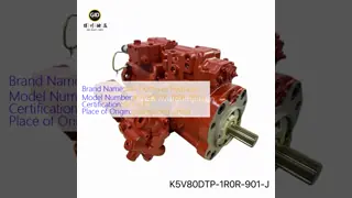 Excavator Hydraulic Pump Upgrade K5V80DTP