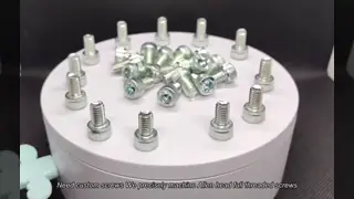 cylindercial head with allen socket full threaded machine bolts