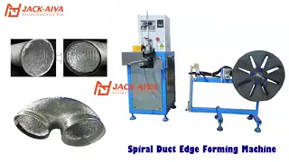 Flexible Duct End Lining Machine  Inner Edge Liner Inserting Equipment