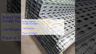 Gi Cable Tray With Cover Safety & Longevity