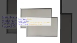 Low Resistance HVAC Filter Clean Room Air