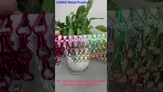 Colorful Aluminum Decorative Curtains Metal Chain Link Curtains Stylish, light-luxury and private