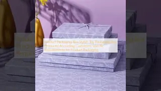 Custom LED Toy Packaging Box 30x20x10cm