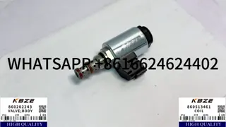 KBZE 860202243 860513461 OEM DC 24V SOLENOID VALVE FITS XCMG XE200 XE210 XE215 EXCAVATO
