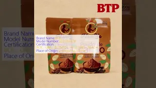 Custom Stand Up Pouch for Coffee & Cocoa