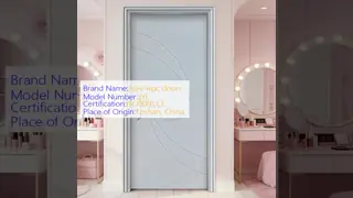 WPC Hollow Door Moisture Resistant Heat Insulation