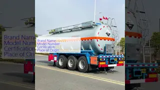 HCL Tanker Trailer Chemical Storage Transport