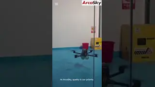 ArcoSky FPV Drone testing inside our factory