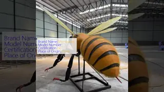 Giant Bee Sculpture Outdoor Garden Display