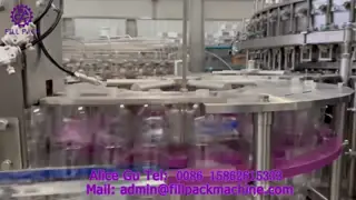 2206 J35 Three-in-One Isobaric Rinsing, Filling, and Capping Machine for Plastic Bottles, 32-32-10