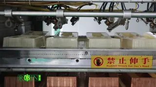 Plastic vacuum formed wine bottle tray