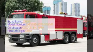Industrial Fire Truck CXFIRE Heavy Duty Firefighting