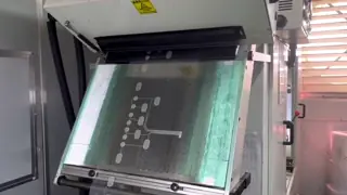 Actual production scene of the membrane switch source factory