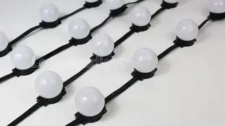 50/60mm DMX RGB Pixel Light with Milky White Dome Diffuser
