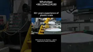 Inside a 60-Year Plastic Crate Factory Custom OEM & ODM Solutions